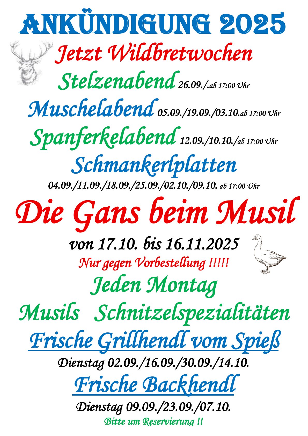 Restaurant Musil – Familienbetrieb seit 1910